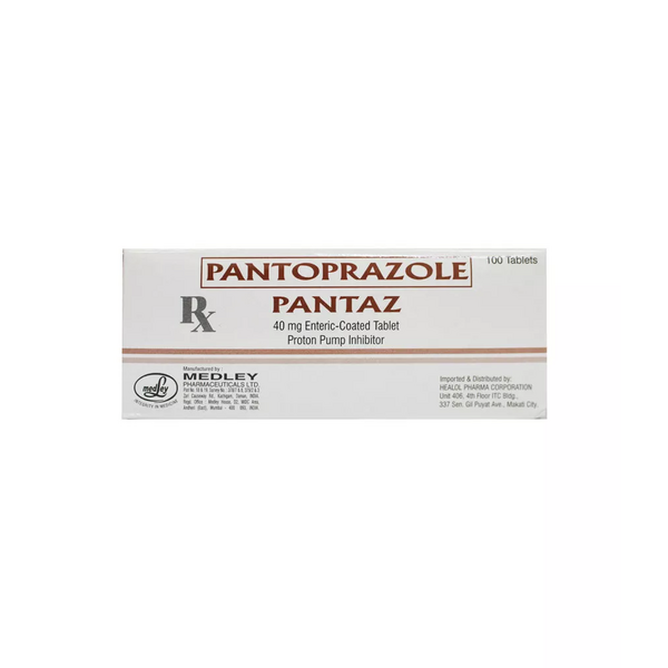 PANTAZ Pantoprazole Sodium Sesquihydrate 40mg Enteric-Coated Tablet 1's ...